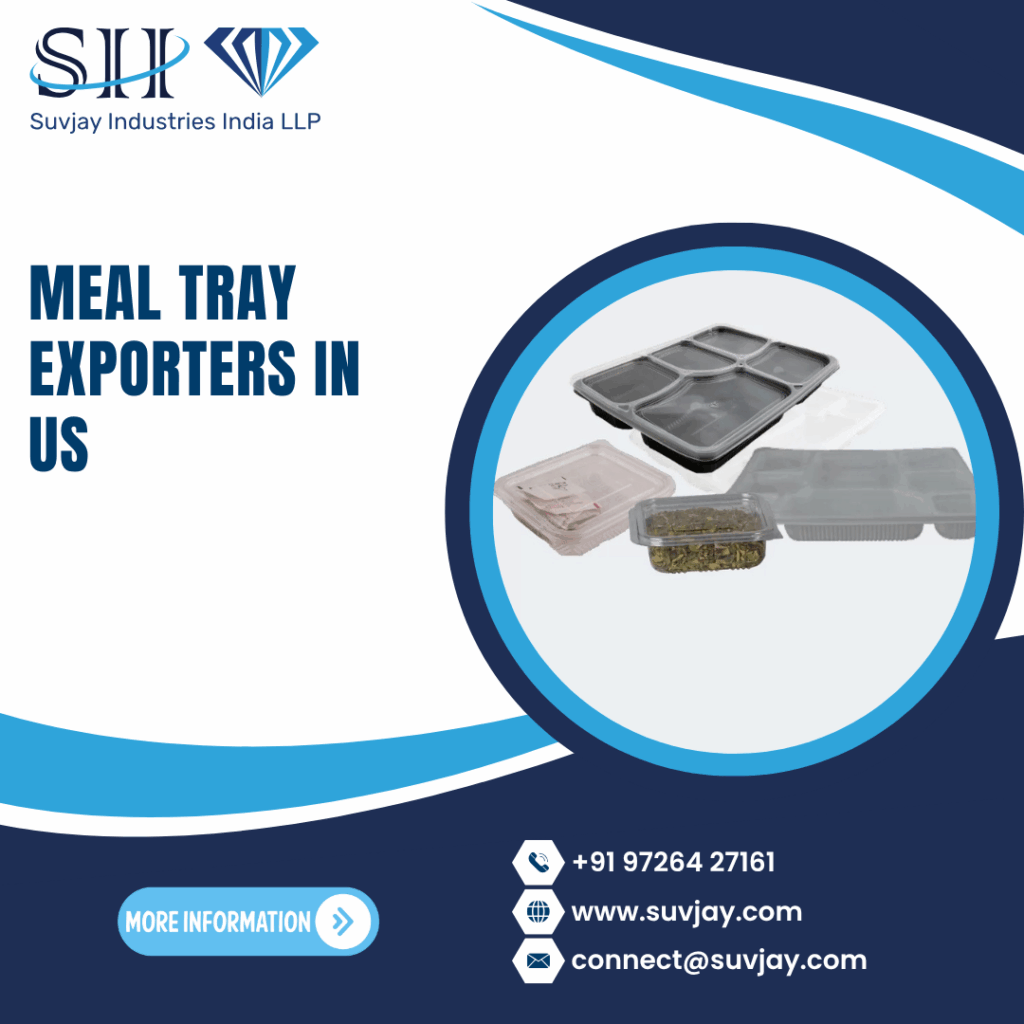 Meal Tray Exporters in US, Disposable Food Tray in USA