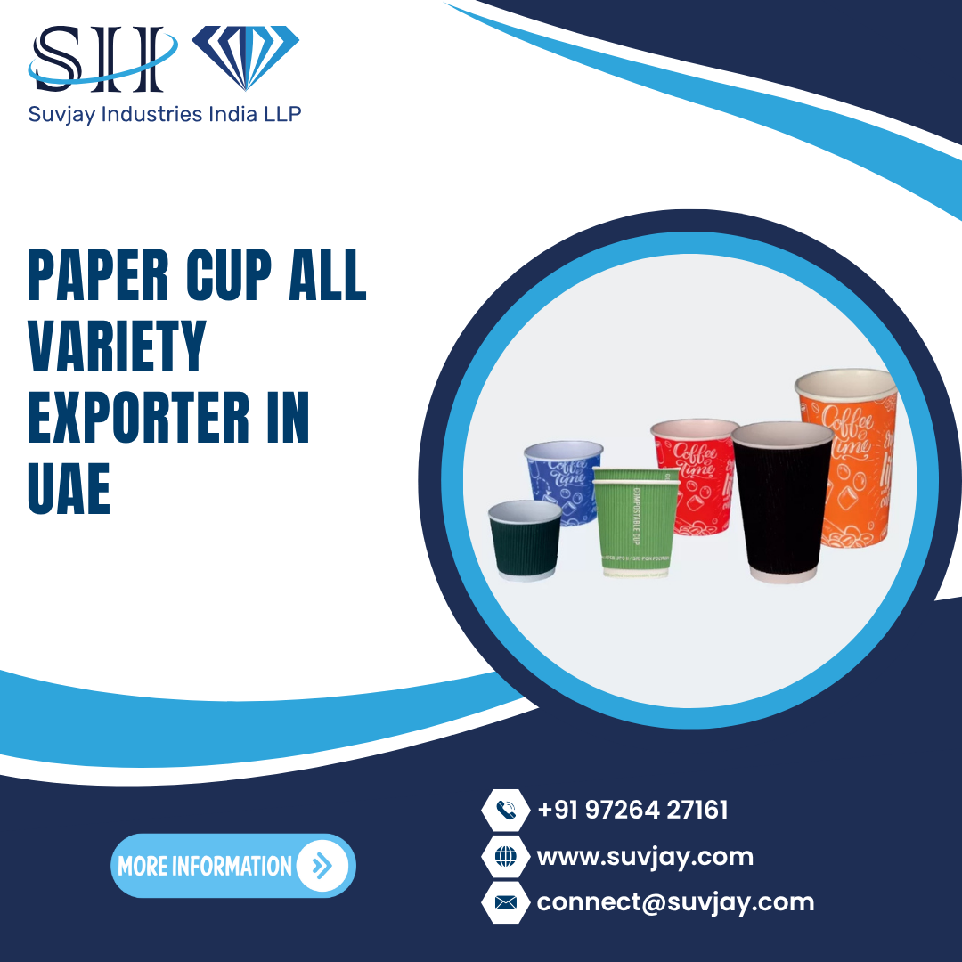Paper Cup All Variety Exporter in UAE, Disposable Paper Cup ...
