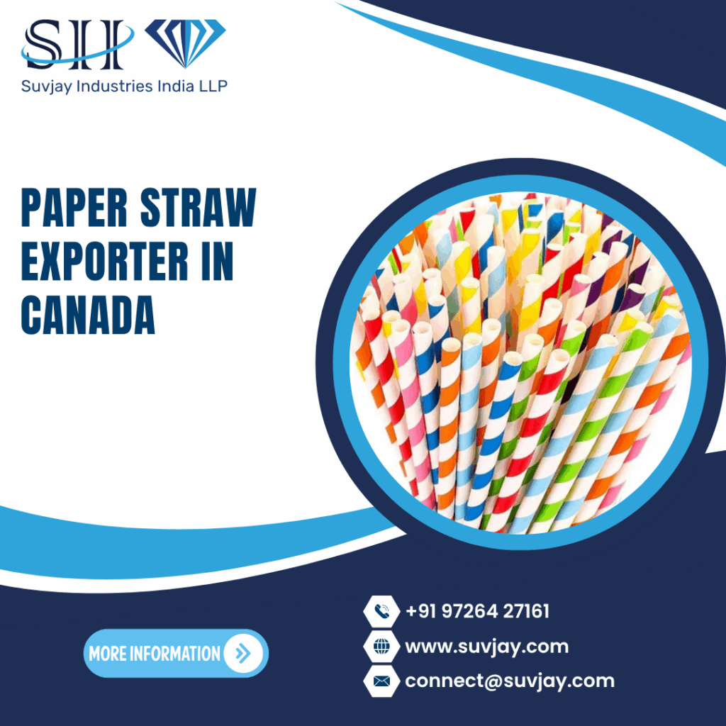 Paper Straw Exporter in Canada,Paper Straw Manufacturer in Canada